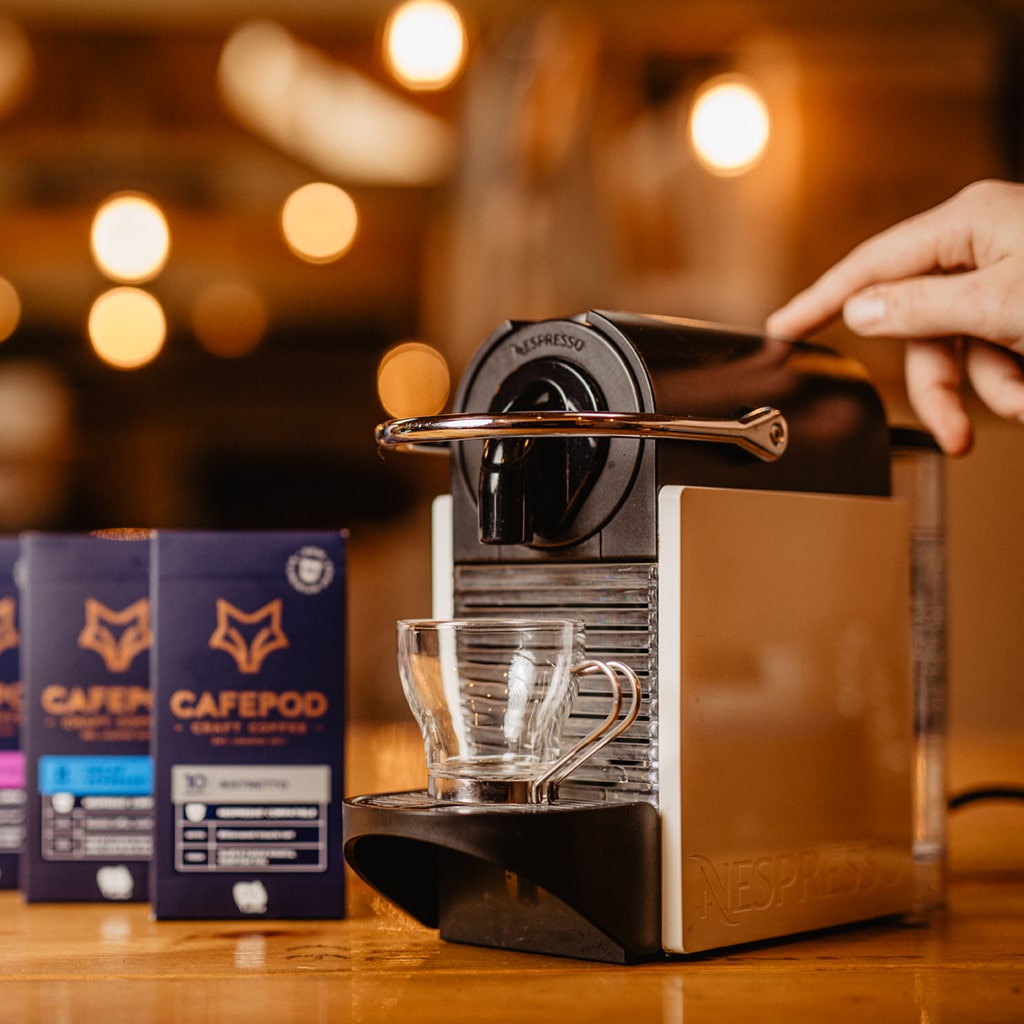 Nespresso Pixie Brown