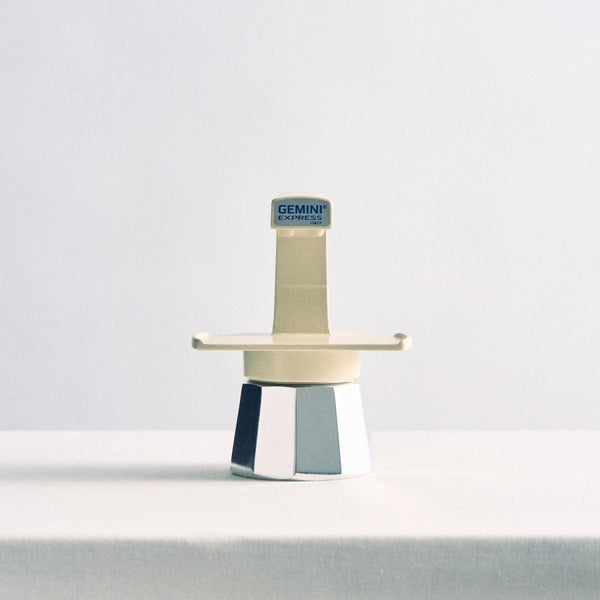 Gemini Express Moka Pot (Cream) - CafePod
